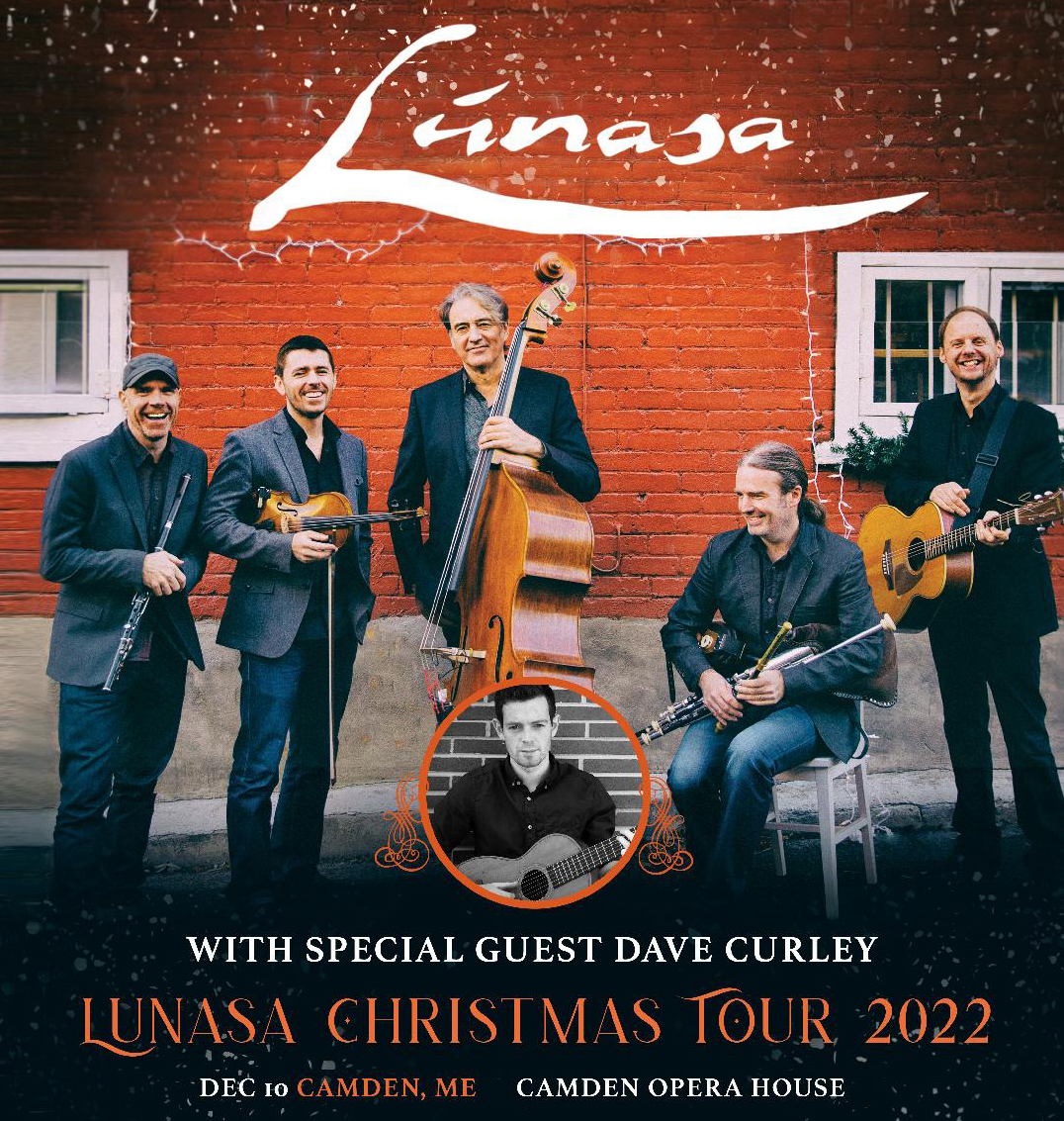Lúnasa: Irish Christmas - Penobscot Bay Regional Chamber of Commerce